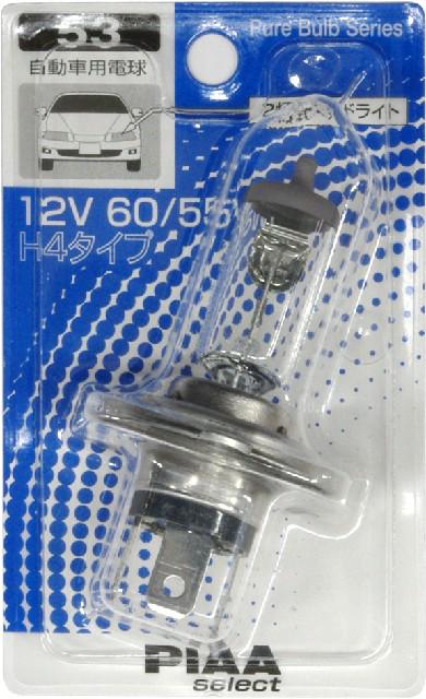 PIAA HR-53 H4 12V60/55W 2灯式ヘッド | カー用品 バルブ・HID その他HID・バルブを通販で購入する | 中古カー ...