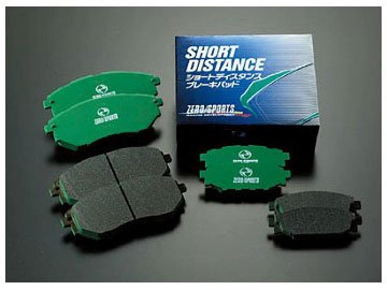 ZERO SPORTS(ゼロスポーツ) 0723230 ショートディスタンスブレーキパッド ストリート リア用 対向2POT車 GC8/GF8 ...