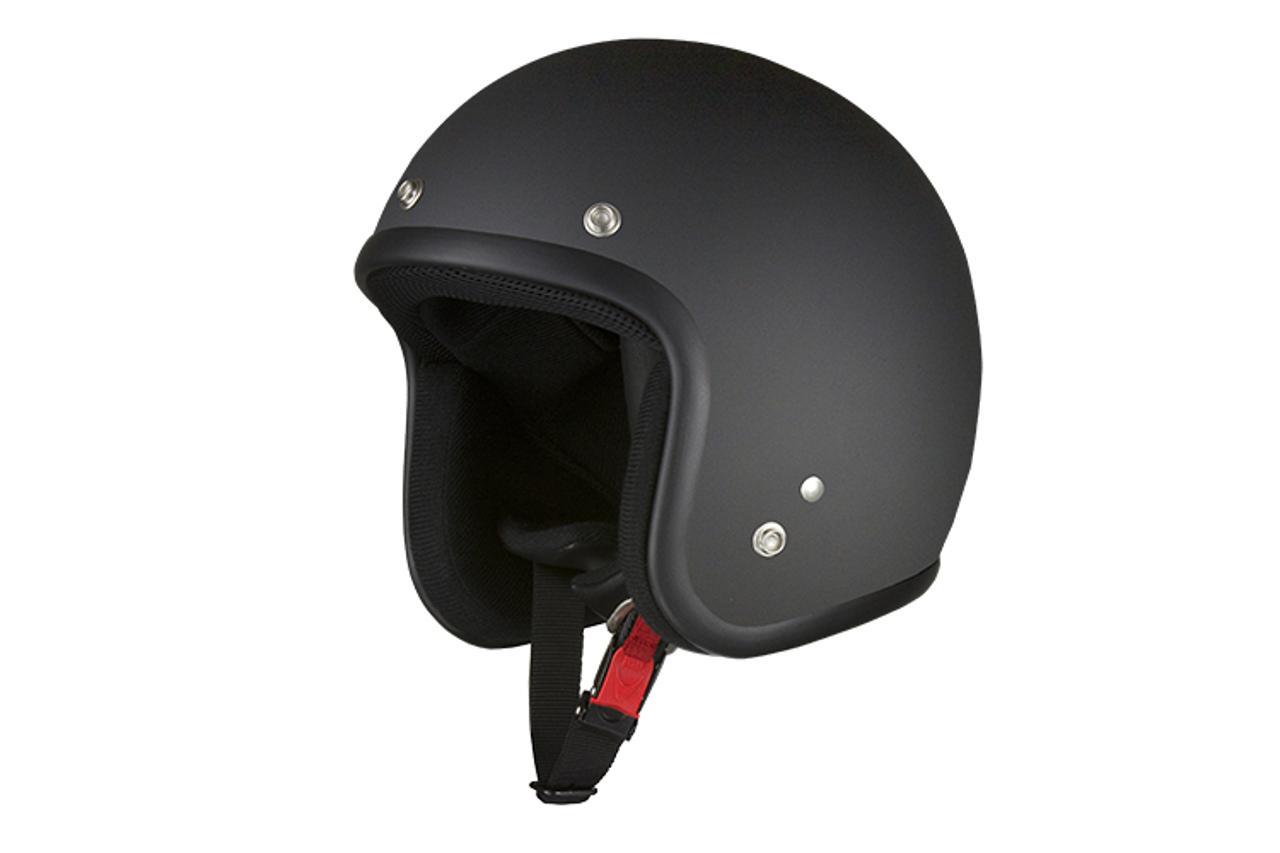 NBS(エヌビーエス) ヘルメット スモールジェット マッドブラック KC-300M [751008] | バイク用品 ヘルメット ジェット ...