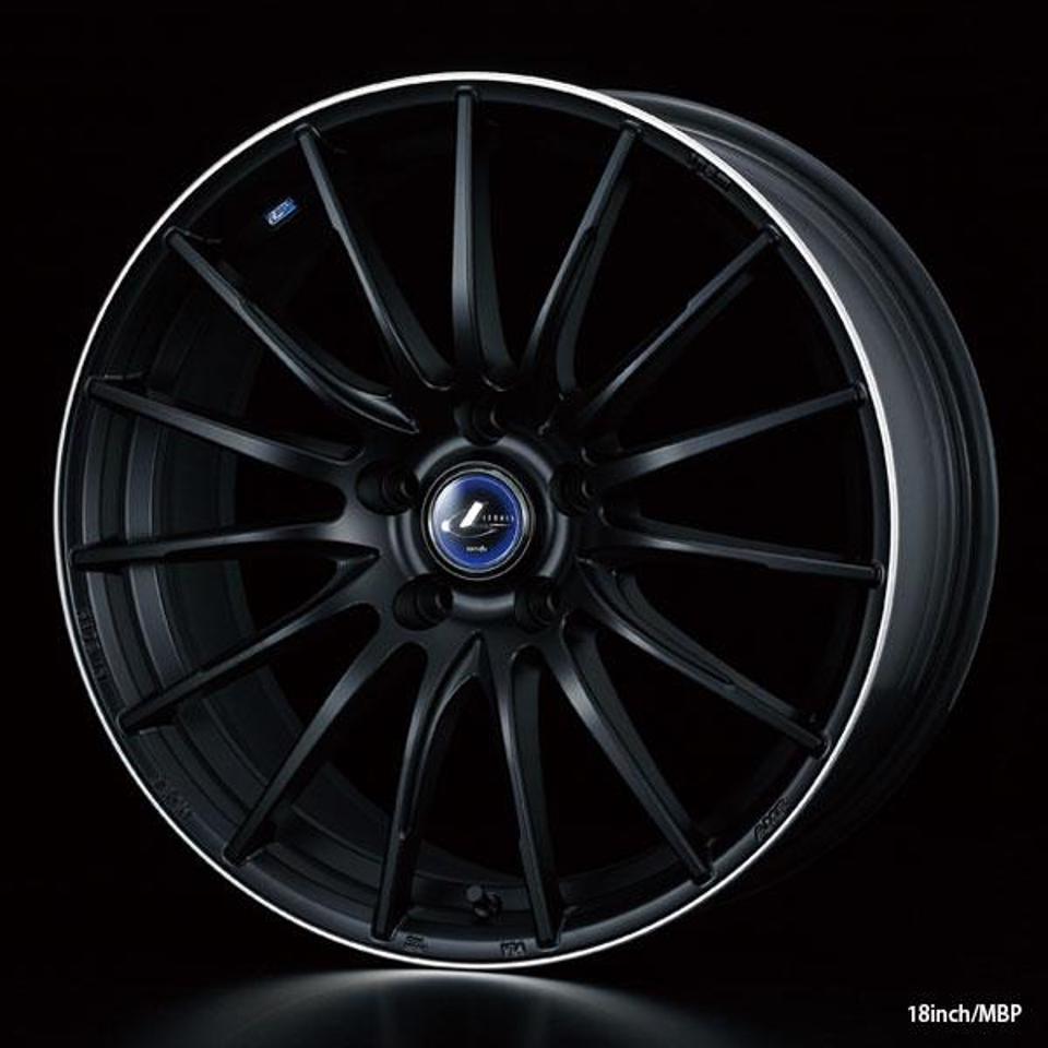 weds Leonis NAVIA 05 8Jx18+42 114.3-5H MBP 0036282 | カー用品 アルミホイール 18インチホイールを通販で購入する | 中古カー＆バイク用品 ...