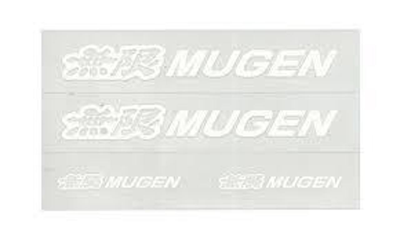 無限 / MUGEN(ムゲン) MUGEN STICKER A WHITE SIZE:S 【90000-YZ5-310A-W2】 | カー用品 ...
