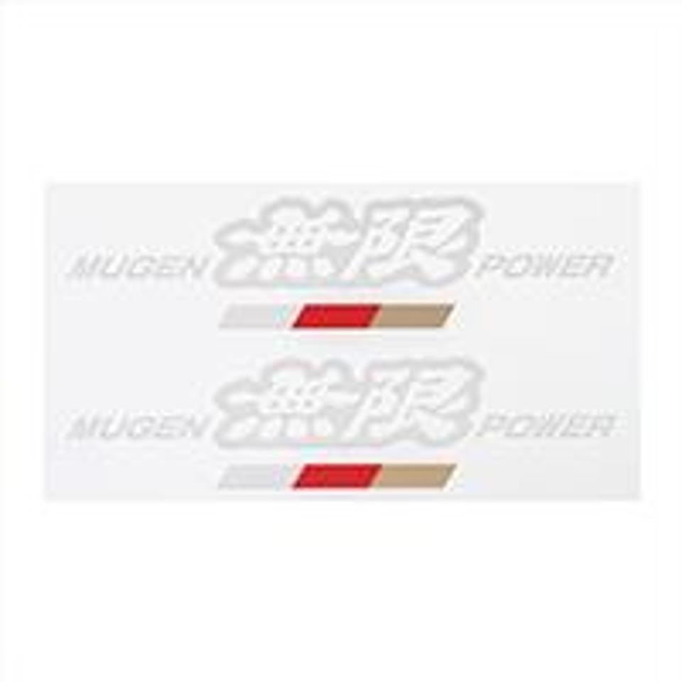 無限 / MUGEN(ムゲン) MUGEN POWER STICKER A WHITE SIZE:M 【90000-YZ5-311A-W3 ...