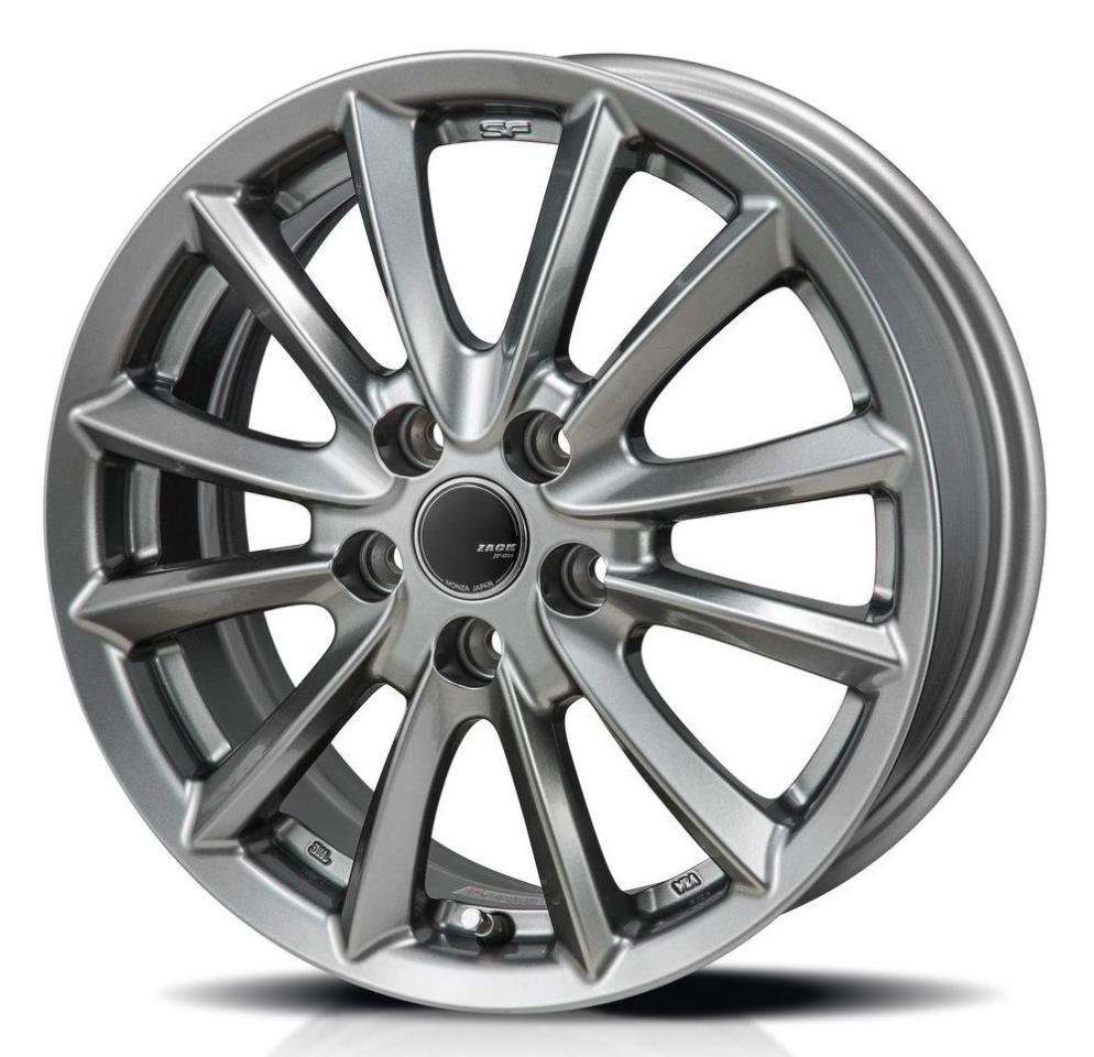 MONZA ZACK JP-016 5.5Jx14+45 100-4H チタンブラック | カー用品 アルミホイール 14インチホイールを通販 ...