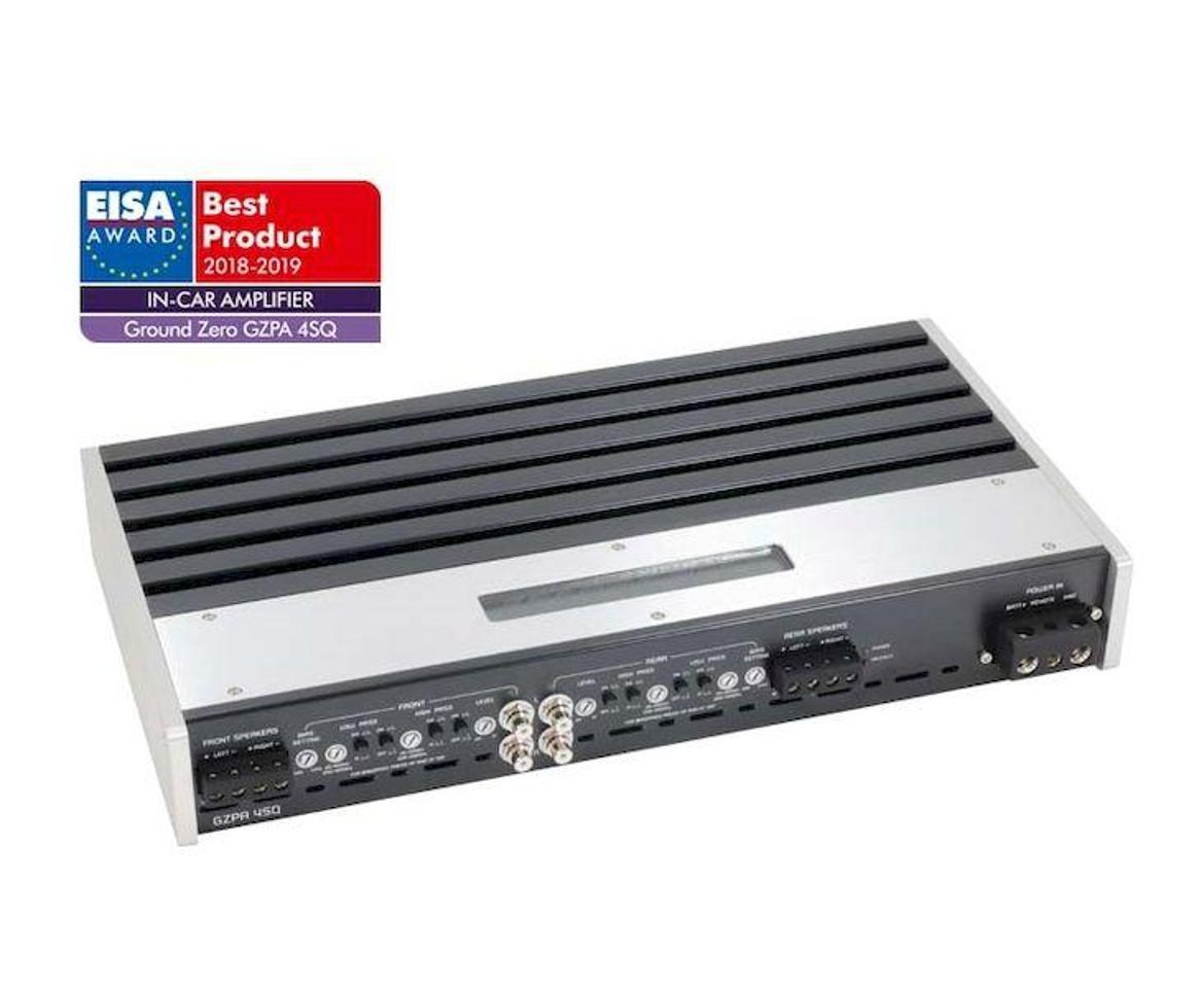 【イース】GROUND ZERO GZPA 4SQ 4ch（4/3/2ch）パワーアンプ | カー用品 アンプを通販で購入する | 中古カー ...