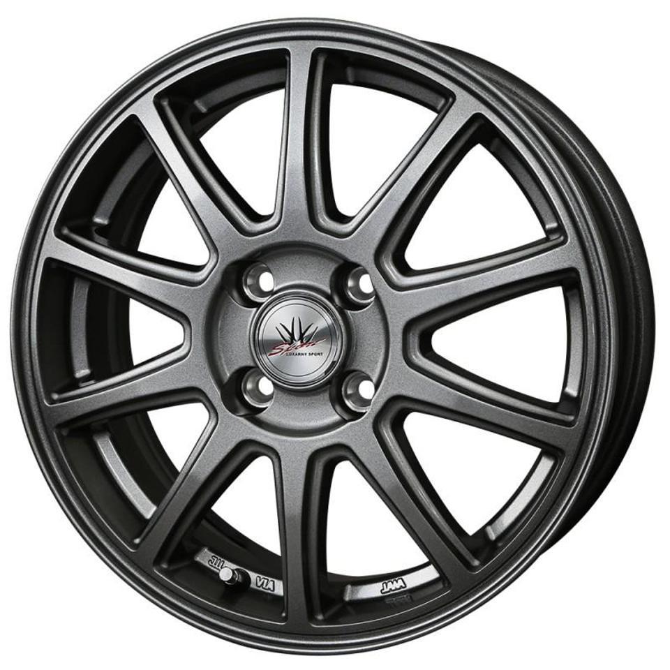 BADX LOXARNY SPORT SP-10 メタリックグレー 5.5Jx14+38 100-4H / GOODYEAR ICENAVI7 165/65R14 | カー用品 スタッドレス ...