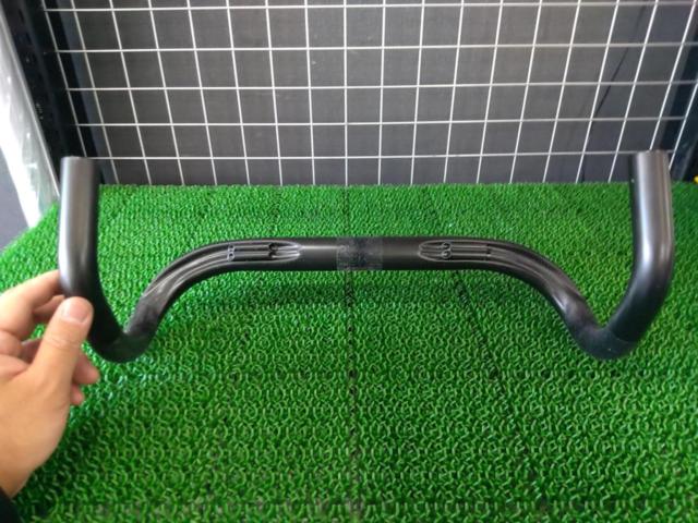 TRIGON EX DUAL GROOVE カーボンドロップハンドル 31.8Φ C-C:380mm ブラック | ドロップハンドルを通販で ...