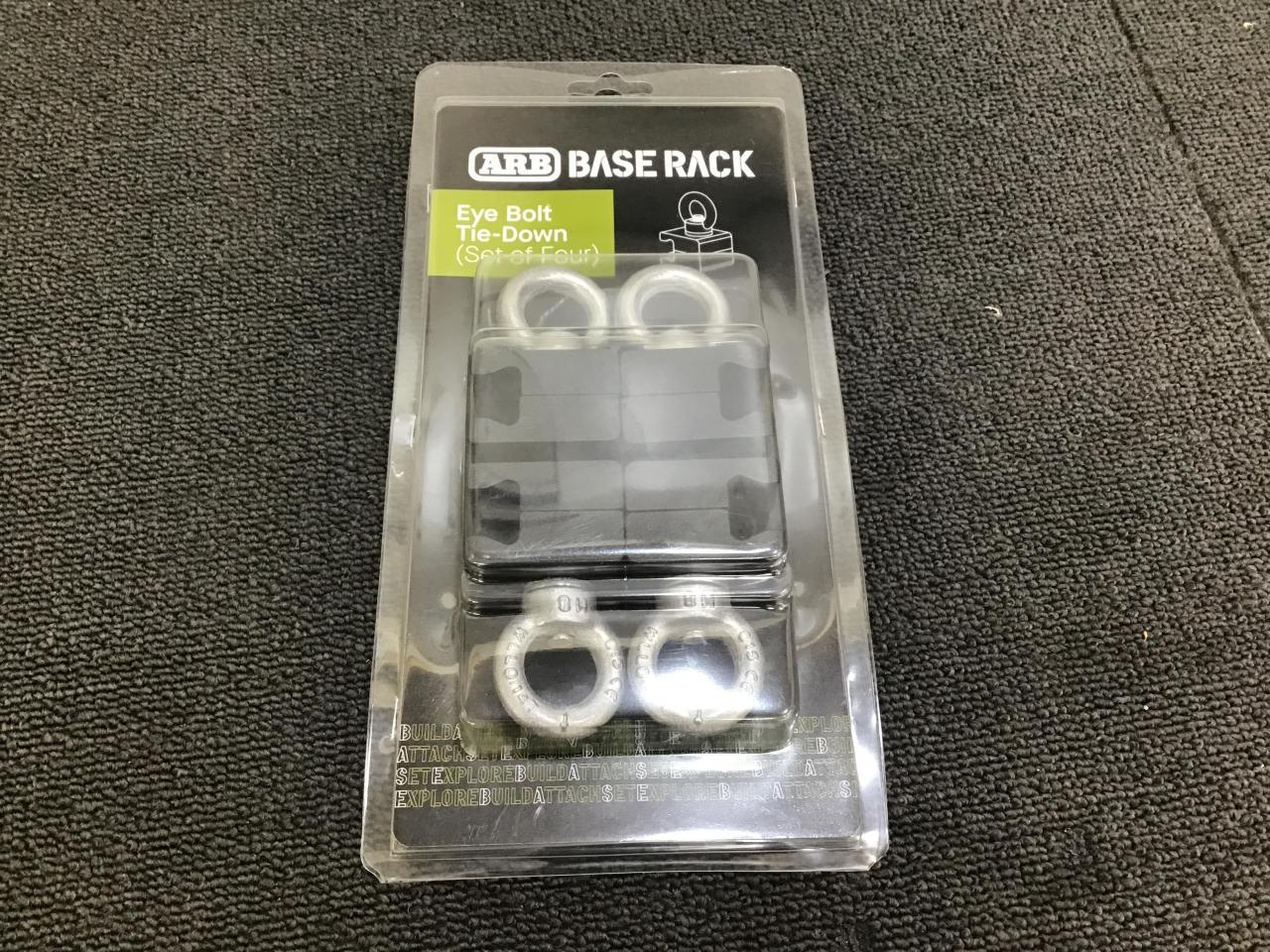 【ARB BASE】 RACK専用アクセサリー アイボルトタイダウン 4個セット 1780200 | カー用品 キャリア その他キャリアを通販 ...