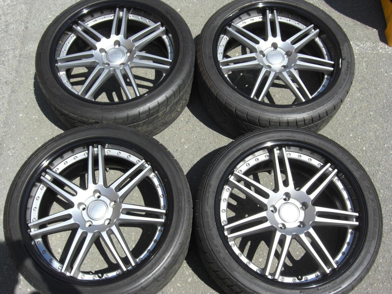 WORK(ワーク) GNOSIS GR 202 + NITTO NT555 | カー用品 タイヤホイールセット 22インチタイヤホイールセット ...