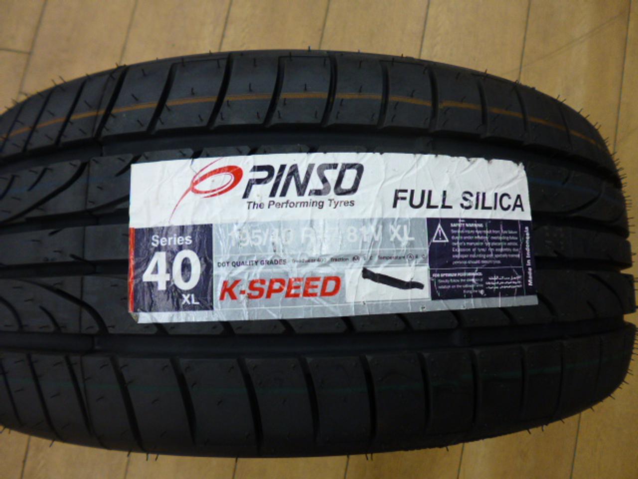 【1本のみビード切れ有り】Pinso Tyres K-SPEED(2015年式) | カー用品 タイヤ 17インチタイヤを通販で購入する ...