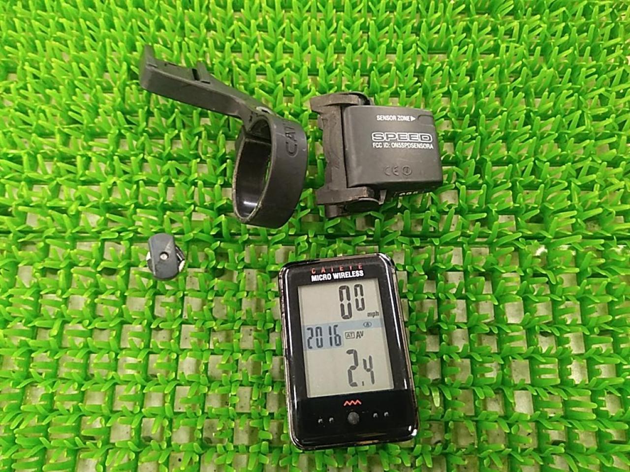 CATEYE MICRO WIRELESS CC-MC200W サイクルコンピューター | 自転車 コンピューター/カメラ コンピュータを通販 ...