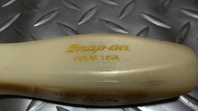 Snap-on マイナスドライバー SDD6 80周年記念 | 中古品 | アップガレージ 金沢店 | カー用品 メンテナンス 工具を通販で ...