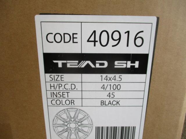 weds TEAD SH 4.5JX14+45 100-4H 新品 4本セット | 新品 | アップガレージ 新潟店 | カー用品 アルミホイール 14インチホイールを通販で購入する | 中古 ...