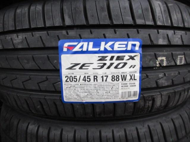 FALKEN ZIEX ZE310R 205/45R17 ’24年式 新品 4本セット | カー用品 タイヤ 17インチタイヤを通販で購入する ...