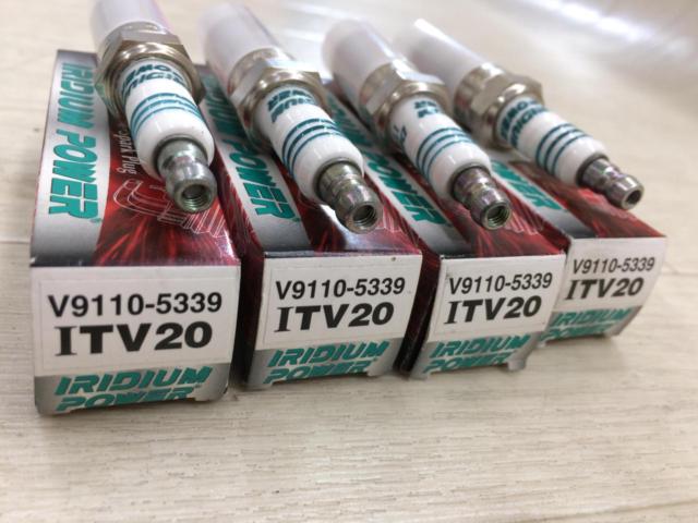 DENSO イリジウムパワースパークプラグ ITV20 4本セット ロードスター等 | カー用品 その他(カスタム・チューニング) その他 ...
