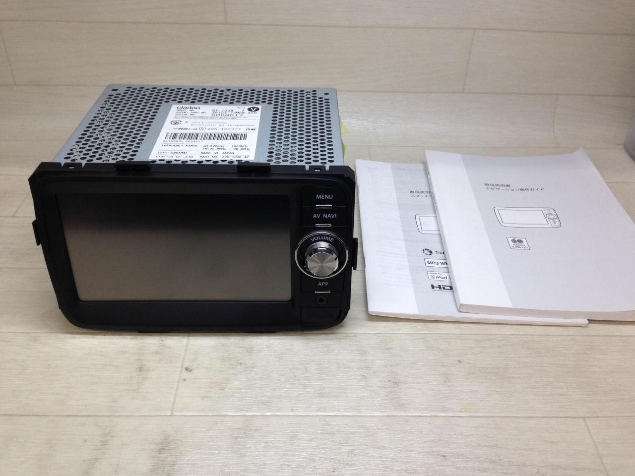 スズキ QY-1008(39101-72MC1-AYD) ワゴンR/MH34S純正スマホ連携ナビ | 中古品 | アップガレージ 名古屋中川店 | カー用品 カーナビ(地デジ） AV一体 ...