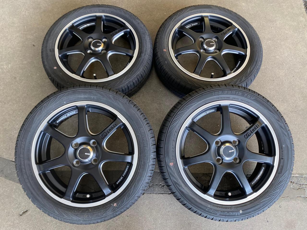ENKEI(エンケイ) TUNING(チューニング) SC38 + AUTOBACKS Maxrun Efficia | 中古品 | アップ ...
