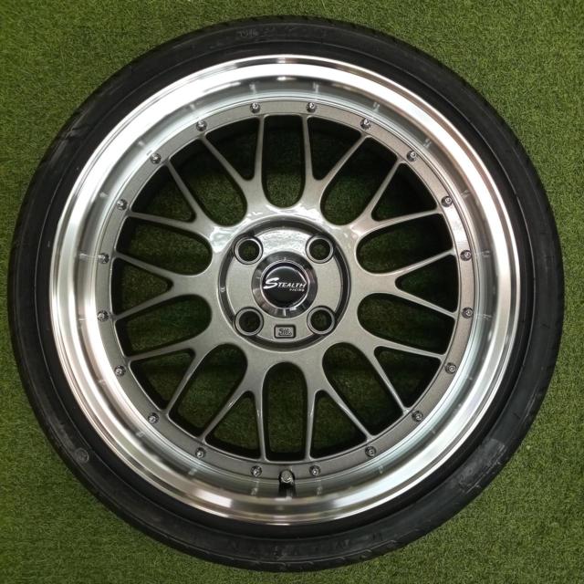☆アウトレット品☆ STEALTH Racing ME02 + MAYRUN MRK06 | カー用品 タイヤホイールセット 16インチタイヤ ...
