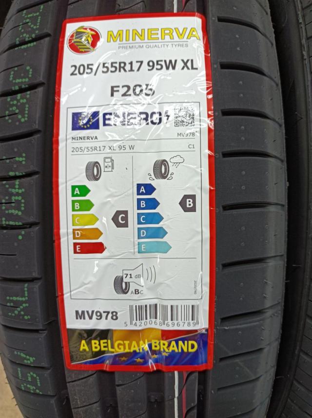 MINERVA F205 95W XL 【2本】 | 新品 | アップガレージ 松山店 | カー用品 タイヤ 17インチタイヤを通販で購入する ...