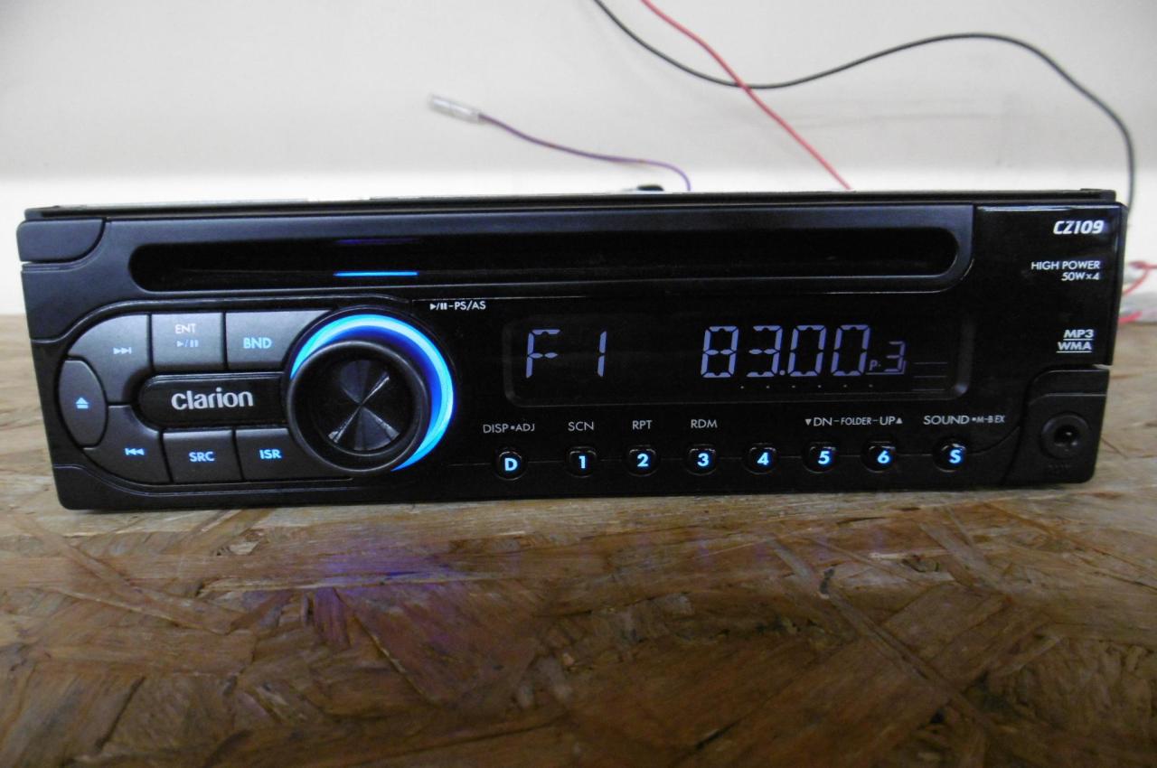 Clarion(クラリオン) CZ109 | 中古品 | アップガレージ 盛岡インター店 | カー用品 ヘッドユニット CDチューナーを通販で ...