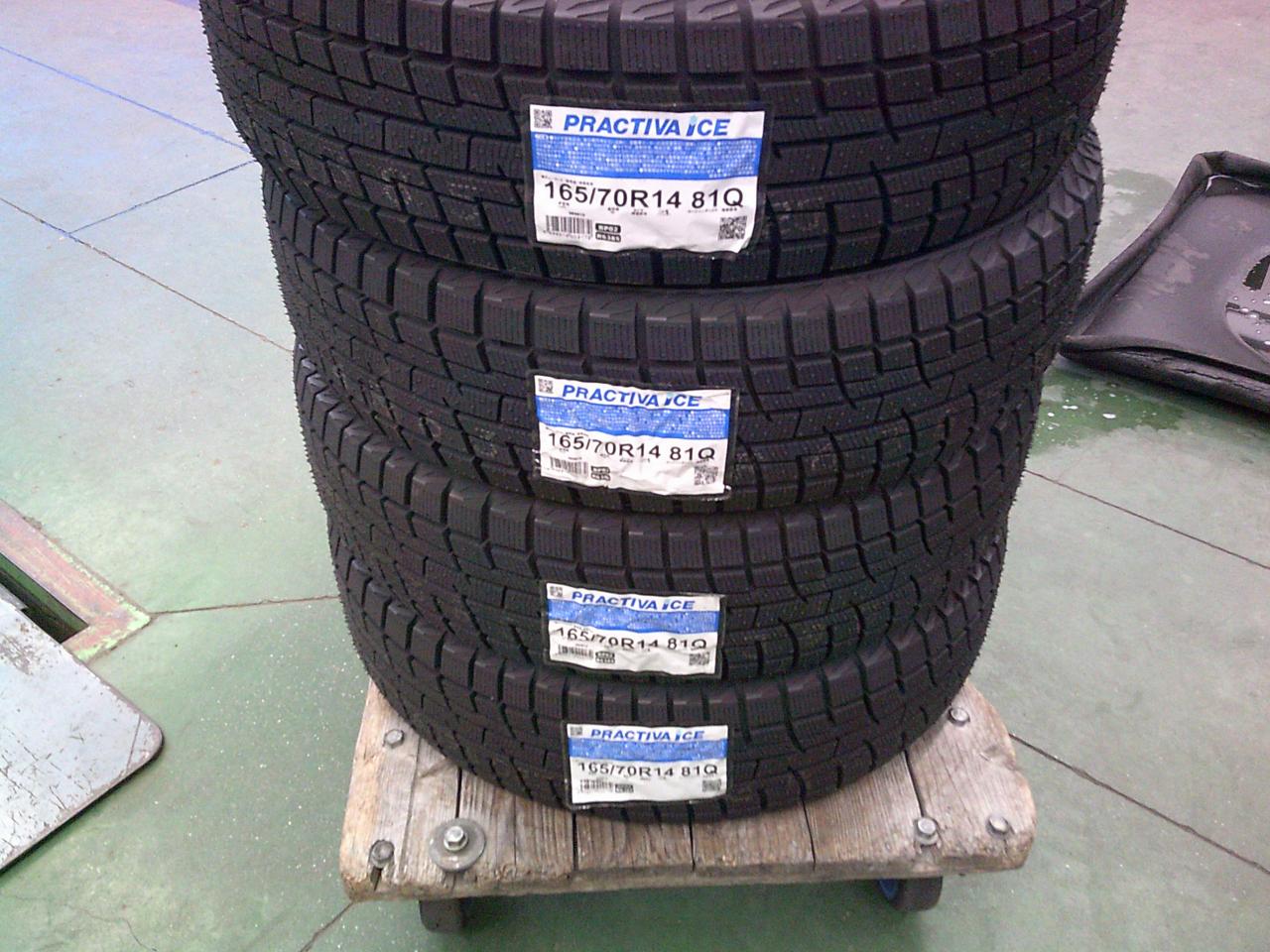 YH PRACTIVA ICE BP2 | カー用品 スタッドレスタイヤ 14インチスタッドレスタイヤを通販で購入する | 中古カー＆バイク用 ...