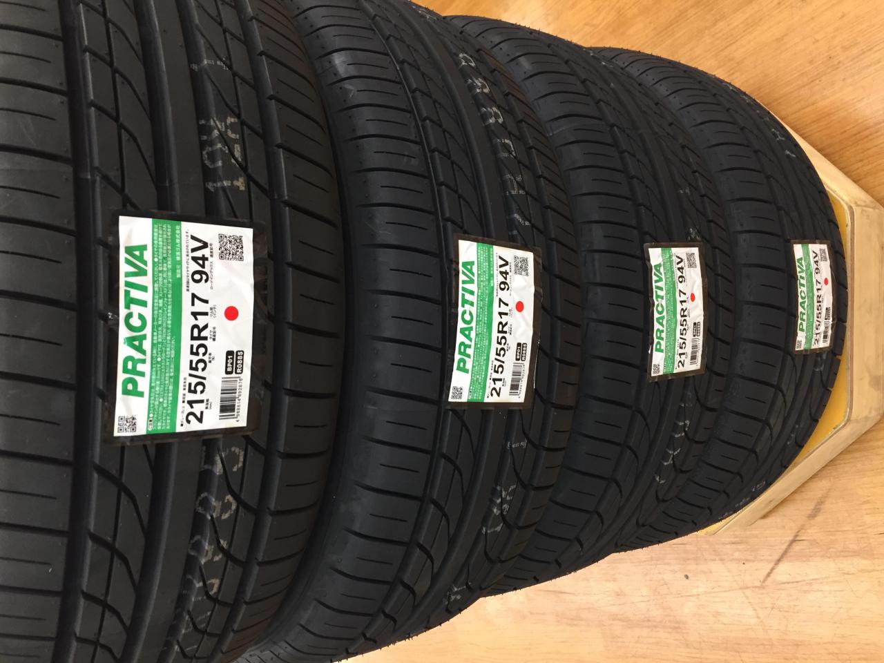 YH PRACTIVA BP01 | 中古品 | アップガレージ 盛岡インター店 | カー用品 タイヤ 17インチタイヤを通販で購入する | 中古カー＆バイク用品の販売ならアップガレージ