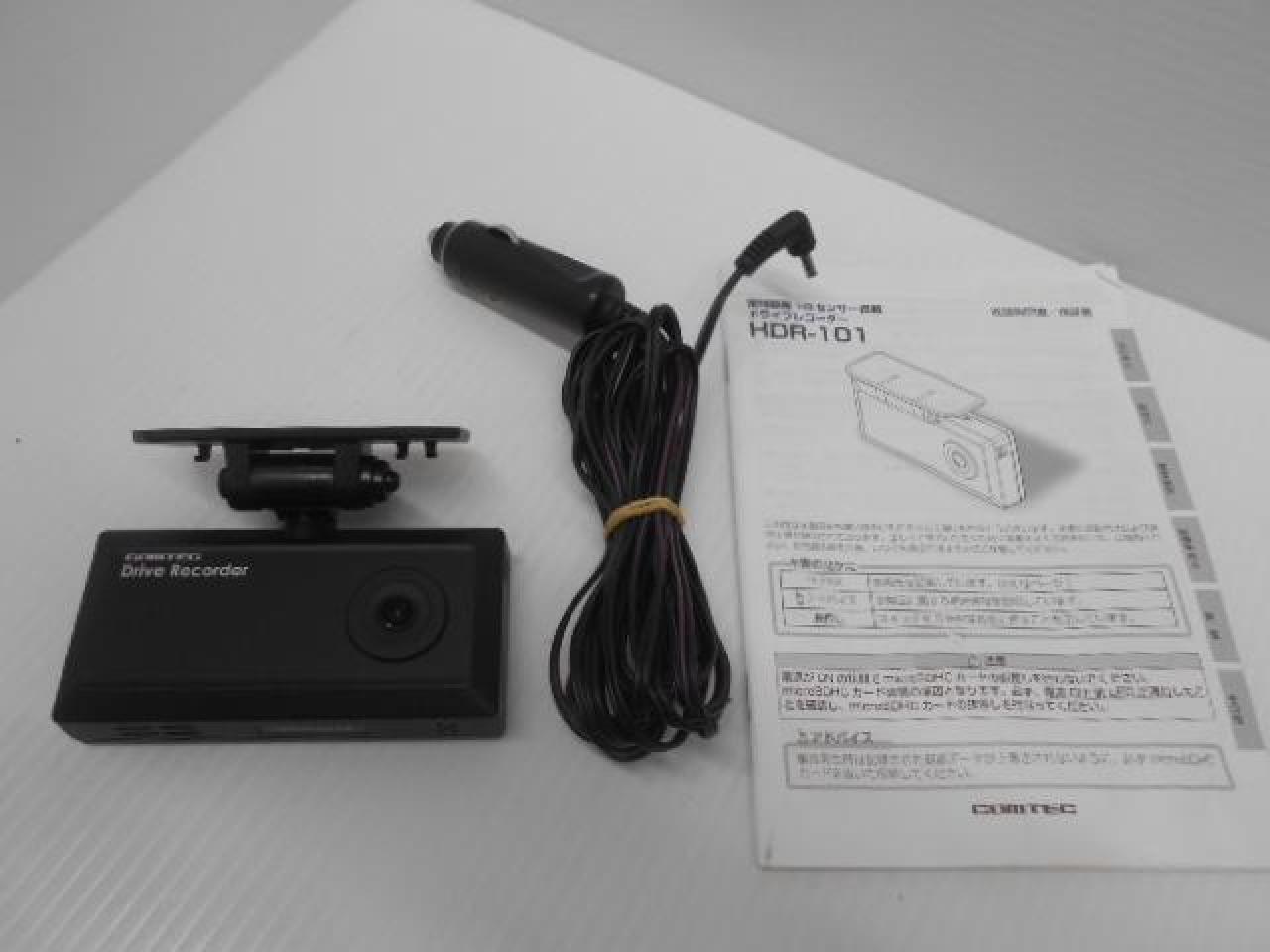 COMTEC HDR-101 ドライブレコーダー | カー用品 カーAVアクセサリー ドライブレコーダーを通販で購入する | 中古カー＆バイク用品の販売ならアップガレージ