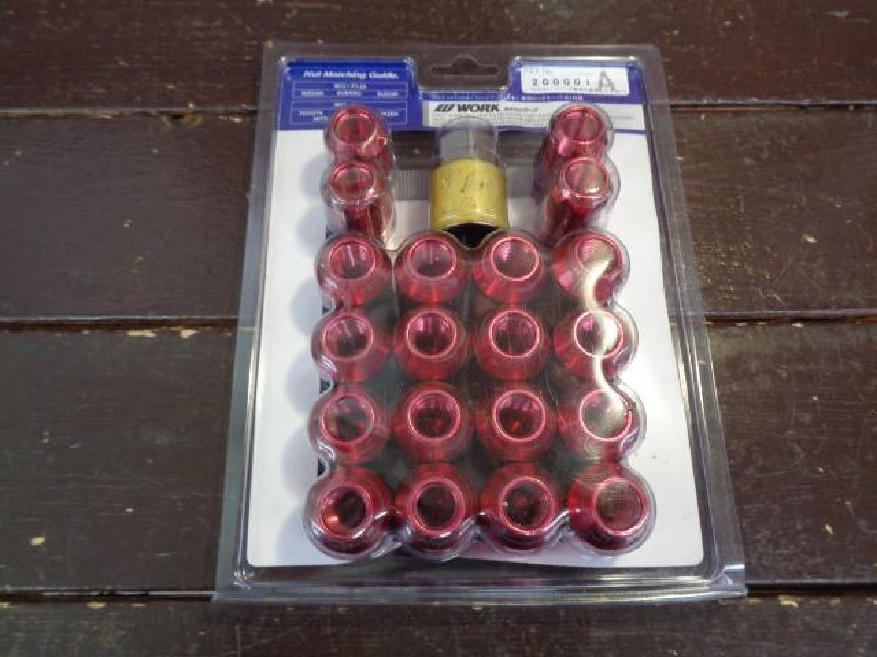 WORK RS NUT アルミビレットナット | カー用品 タイヤホイール関連 取付ナットを通販で購入する | 中古カー＆バイク用品の販売なら ...