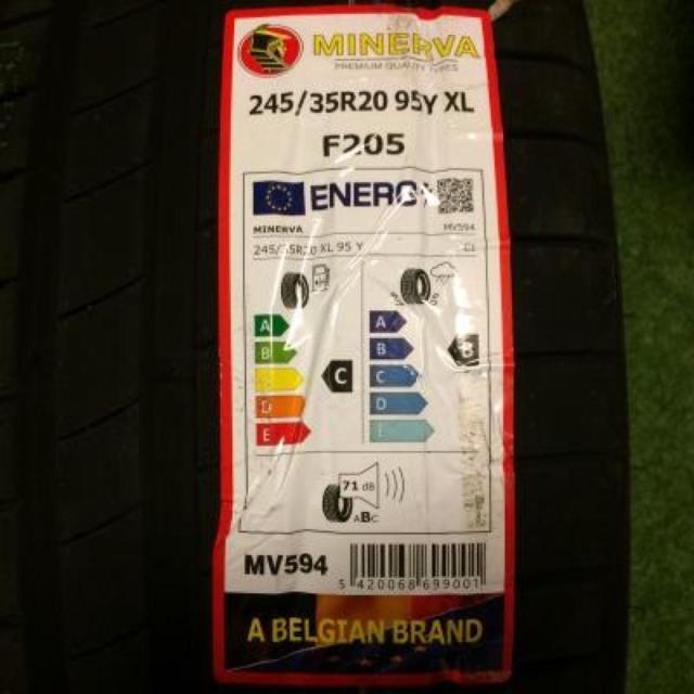 MINERVA F205 245/35R20 2024年製造 | カー用品 タイヤ 20インチタイヤを通販で購入する | 中古カー＆バイク用品の販売ならアップガレージ