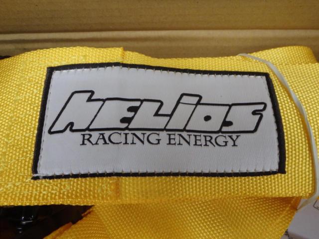 HELIOS RACING 3インチ 4点式ハーネス イエロー | 新古品 | アップガレージ 埼玉入間店 | カー用品 シート シートベルトを通販で購入する | 中古カー＆バイク用品の販売 ...