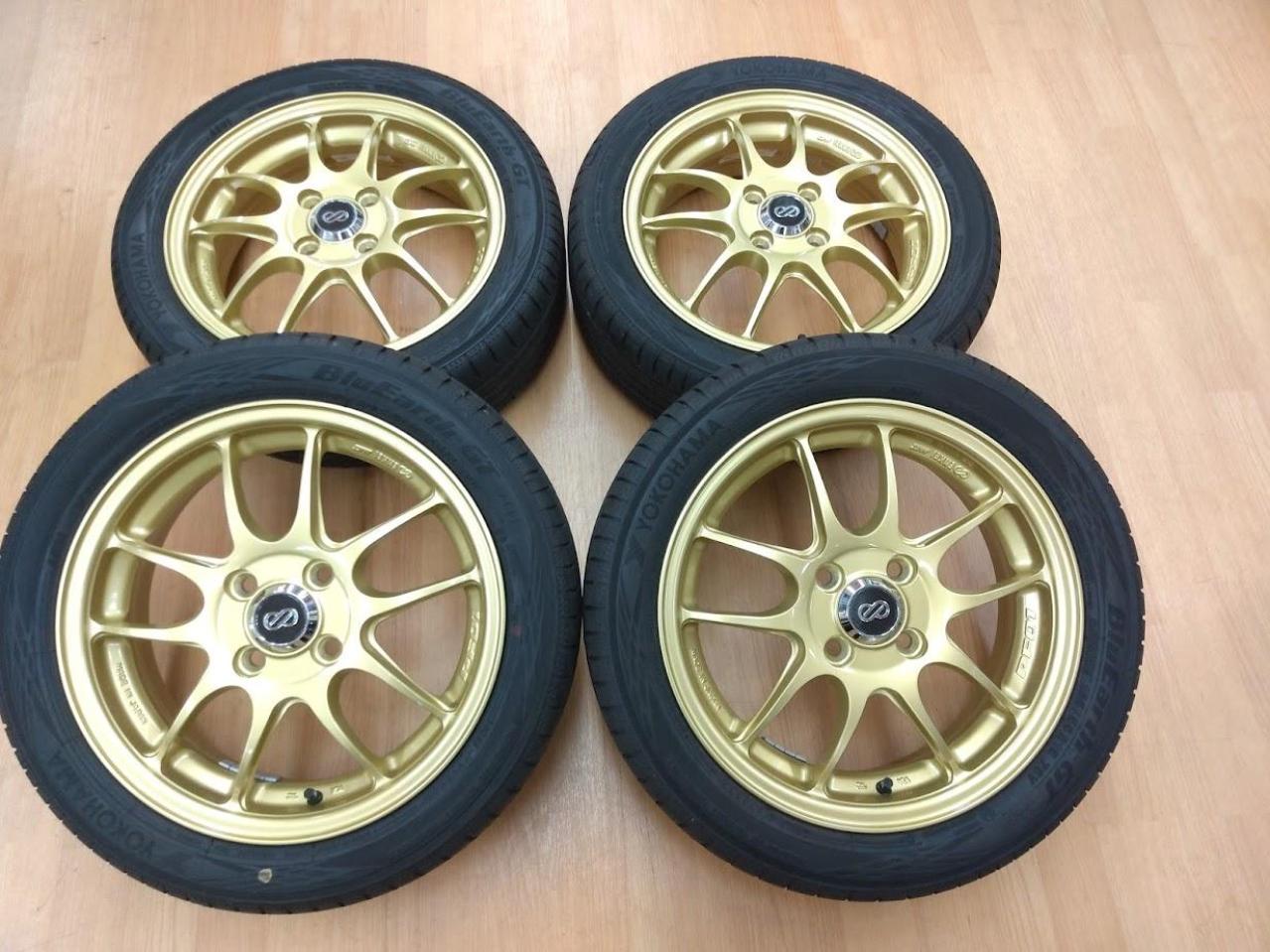 ENKEI(エンケイ) PerformanceLine(パフォーマンスライン) PF01 (4HOLE) + YOKOHAMA(ヨコハマ) BluEarth-GT AE51 | カー用品 ...