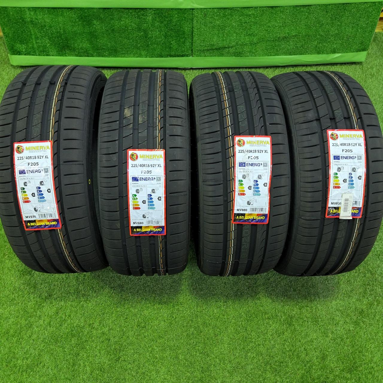MINERVA(ミネルヴァ) F205 225/40R18 2023年モデル 4本セット | カー用品 タイヤ 18インチタイヤを通販で購入する | 中古カー＆バイク用品の販売ならアップガレージ