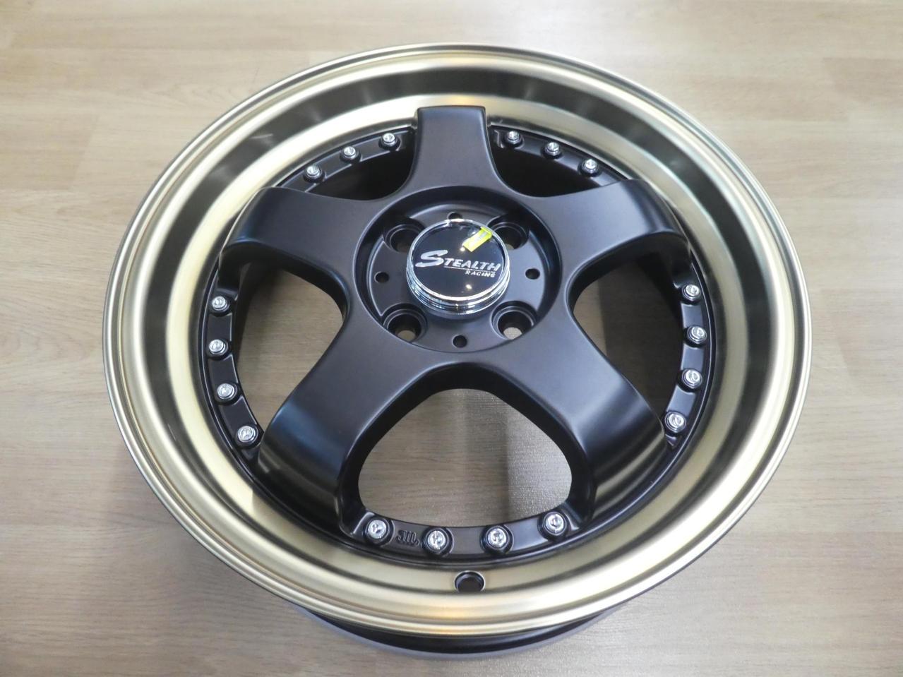STEALTH RACING PROGRESS K35 Col:ブラック/ブロンズ 16インチ 新品 4本セット｢ | 新古品 | アップ ...