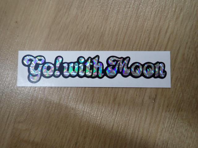 [DM172S]Go with MOON Prism Sticker S | カー用品 アクセサリーを通販で購入する | 中古カー＆バイク用品 ...