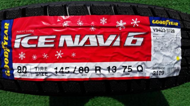 GOODYEAR ICE NAVI6 | 新品 | アップガレージ 千葉成田店 | カー用品 スタッドレスタイヤ 13インチスタッドレスタイヤ ...