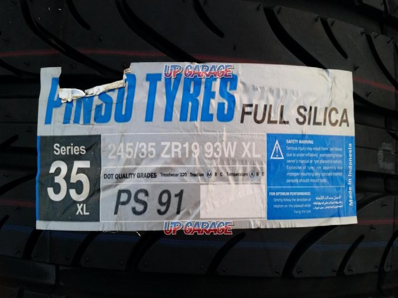 Pinso Tyres PS-91 | カー用品 タイヤ 19インチタイヤを通販で購入する | 中古カー＆バイク用品の販売ならアップガレージ