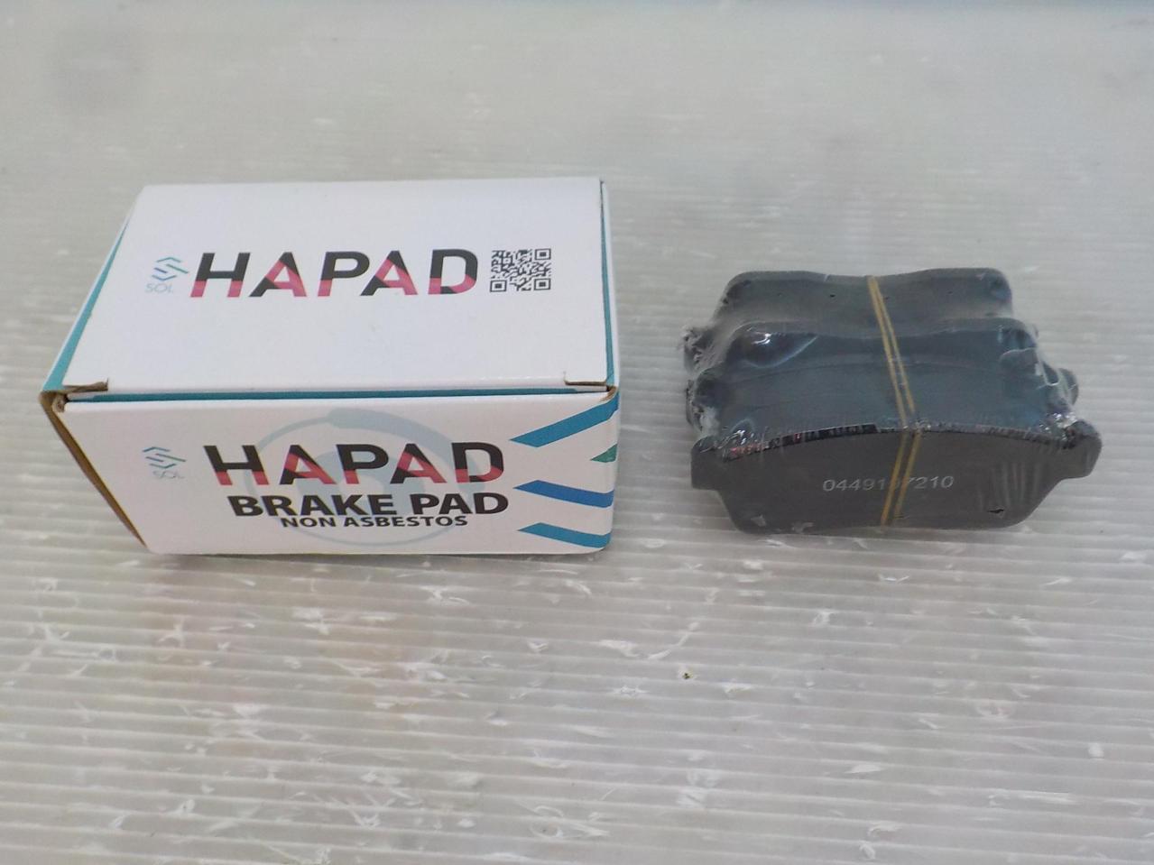 SOL HAPAD フロント ブレーキ パッド | 新品 | アップガレージ 埼玉久喜店 | カー用品 ブレーキ系 ブレーキパッド・シューを通販で購入する | 中古カー＆バイク用品の販売なら ...