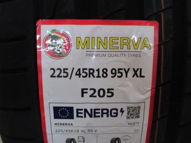 MINERVA F205(2024年製造) | カー用品 タイヤ 18インチタイヤを通販で購入する | 中古カー＆バイク用品の販売ならアップガレージ