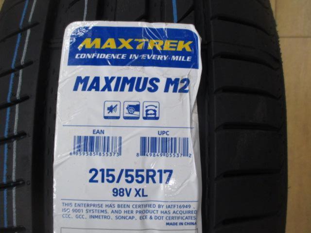 MAXTREK MAXIMUS M2(2024年製造) | カー用品 タイヤ 17インチタイヤを通販で購入する | 中古カー＆バイク用品の販売ならアップガレージ