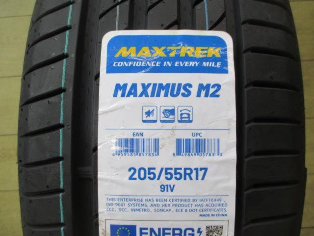 MAXTREK MAXIMUS M2(2025年製造) | 新品 | アップガレージ 埼玉東松山店 | カー用品 タイヤ 17インチタイヤを通販で購入する | 中古カー＆バイク用品の販売なら ...