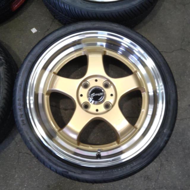 STELTH Racing K36 SGLD/P+MAYRUN MRK06 | カー用品 タイヤホイールセット 16インチタイヤホイールセット ...