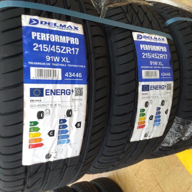 【DELMAX】PERFORM PRO 215/45R17 | 新品 | アップガレージ 福岡新宮店 | カー用品 タイヤ 17インチタイヤを ...