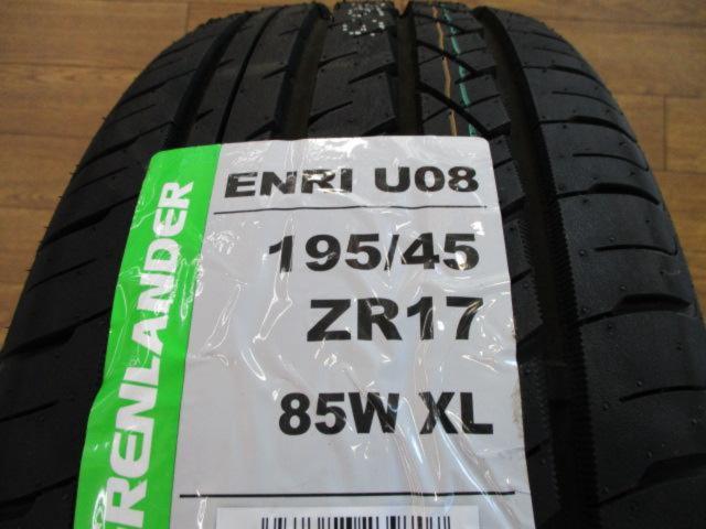 GRENLANDER ENRI U08(2025年製造)★新品4本セット!!★ | カー用品 タイヤ 17インチタイヤを通販で購入する | 中古カー＆バイク用品の販売ならアップガレージ