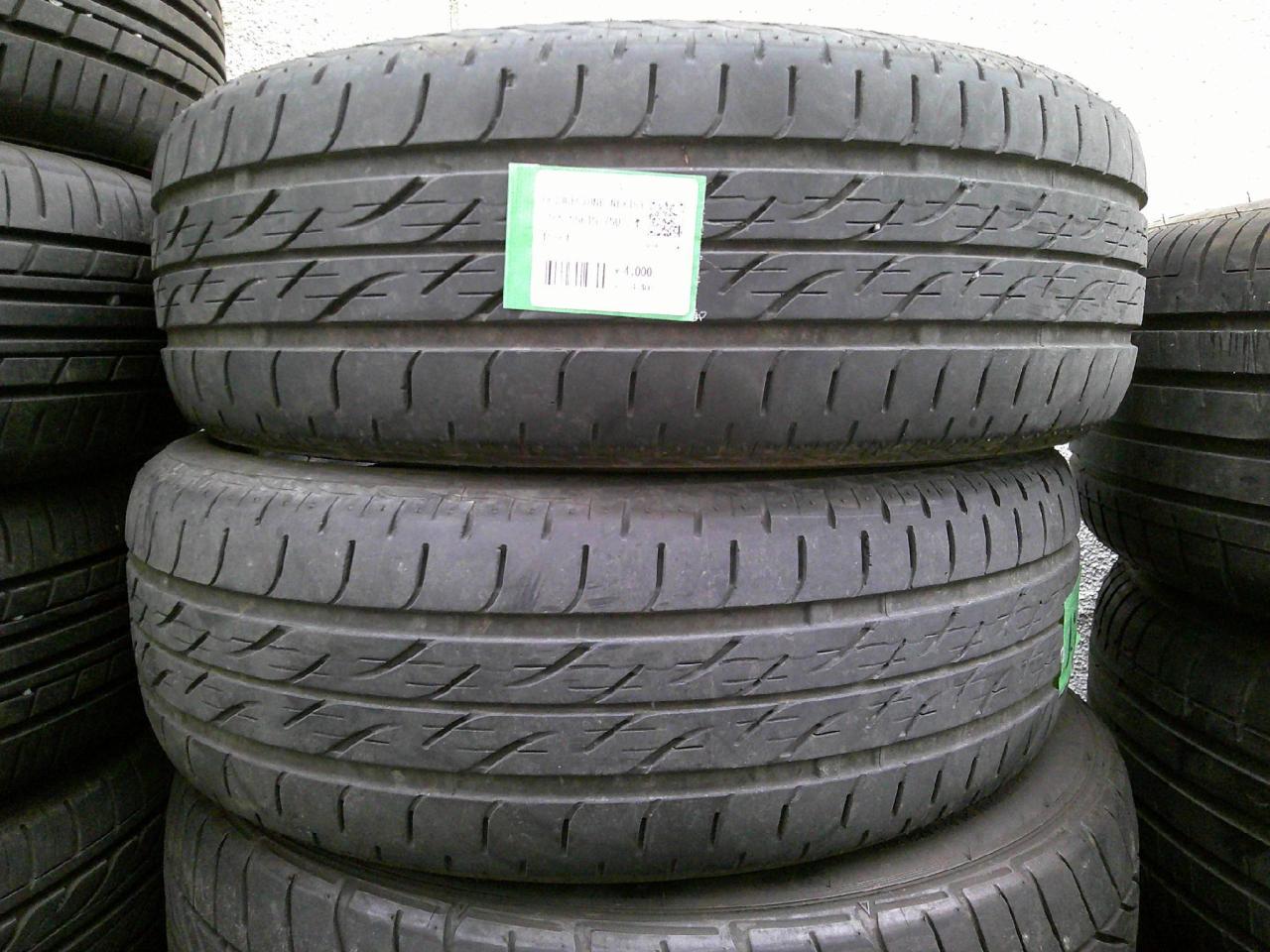 BRIDGESTONE NEXTRY 165/55R15 75V 2本セット | カー用品 タイヤ 15インチタイヤを通販で購入する | 中古カー＆バイク用品の販売ならアップガレージ
