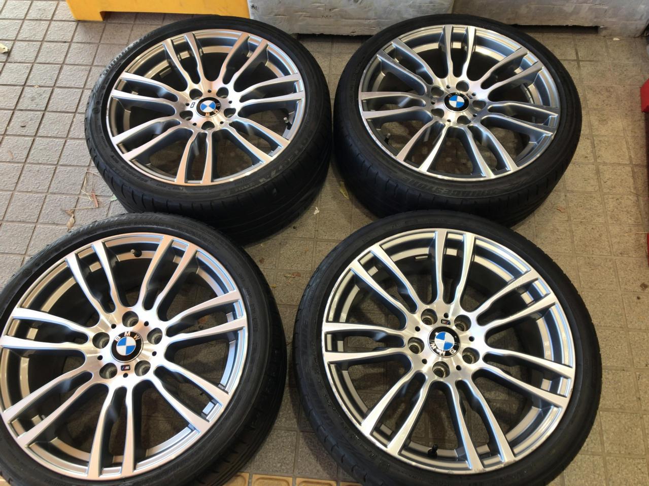 BMW 3シリーズ(F30/F31) Mスポーツ スタースポークスタイリング 403M + BRIDGESTON POTENZA S001 ...