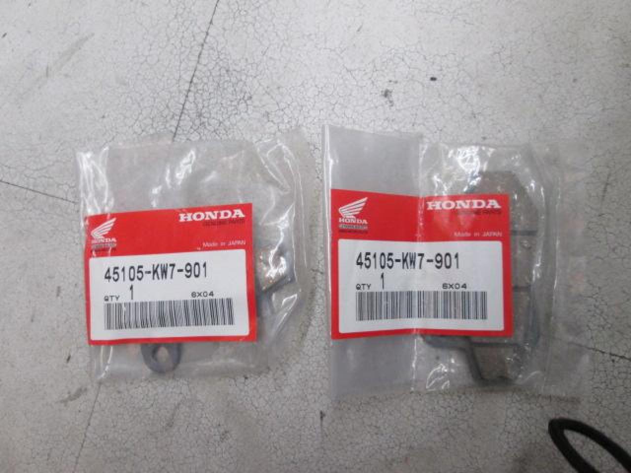 NSR50 NS-1 MBX50 純正 ブレーキパッド 45105-KW7-901 | 新古品 | アップガレージ 宮崎北店 | バイク用品 ...