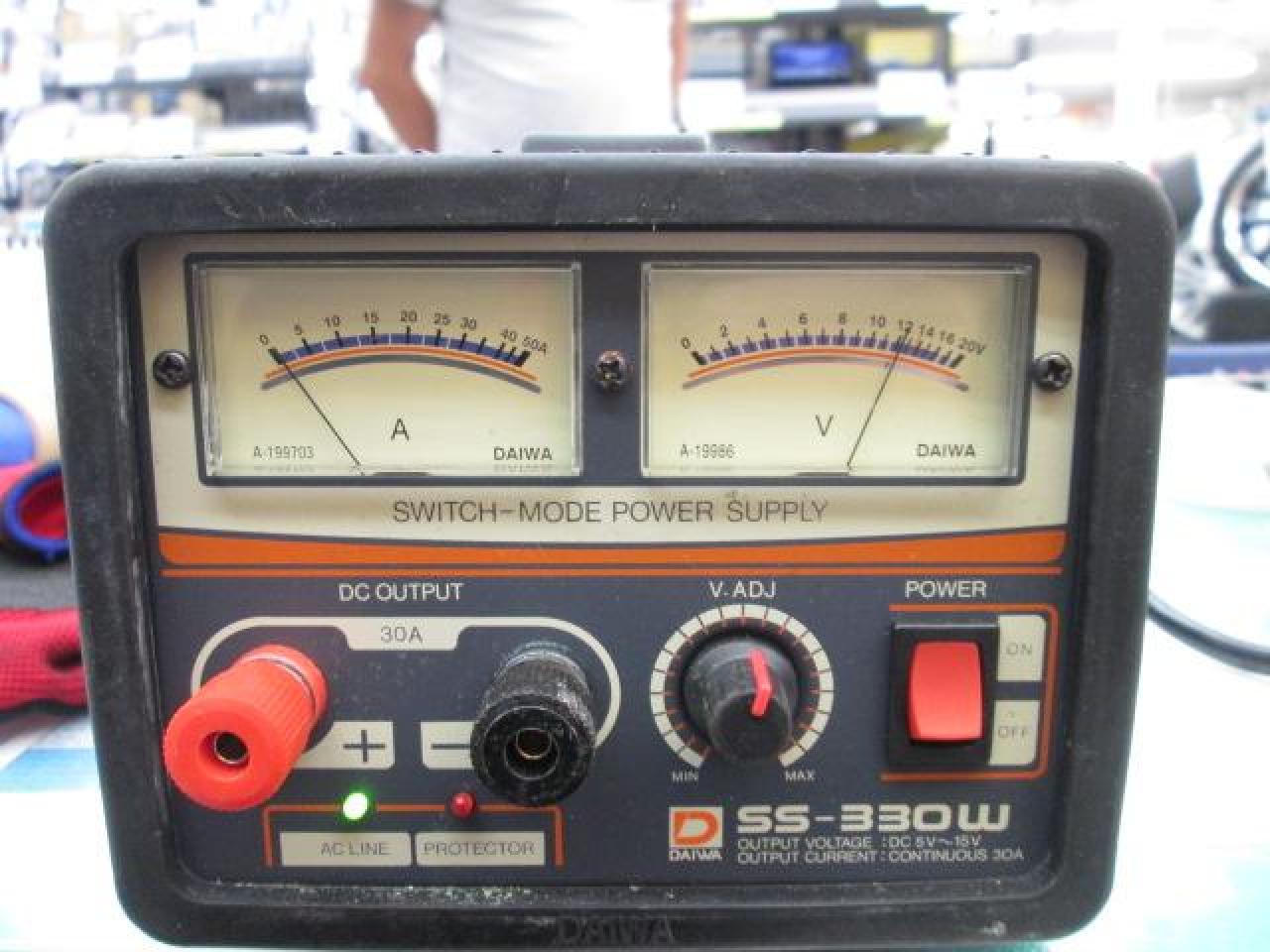 ワケアリ DAIWA ダイワ SS-330W DC直流安定化電源 AC100V→DC13.8V 30A | わけあり | アップガレージ 宮崎北店 | カー用品 電装系 その他電装系を通販で ...