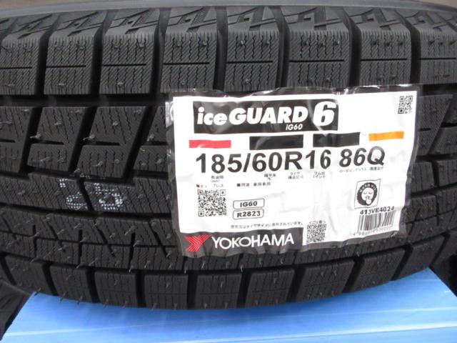 YOKOHAMA iceGUARD iG60 185/60R16 | カー用品 スタッドレスタイヤ 16インチスタッドレスタイヤを通販で購入する | 中古カー＆バイク用品の販売ならアップガレージ