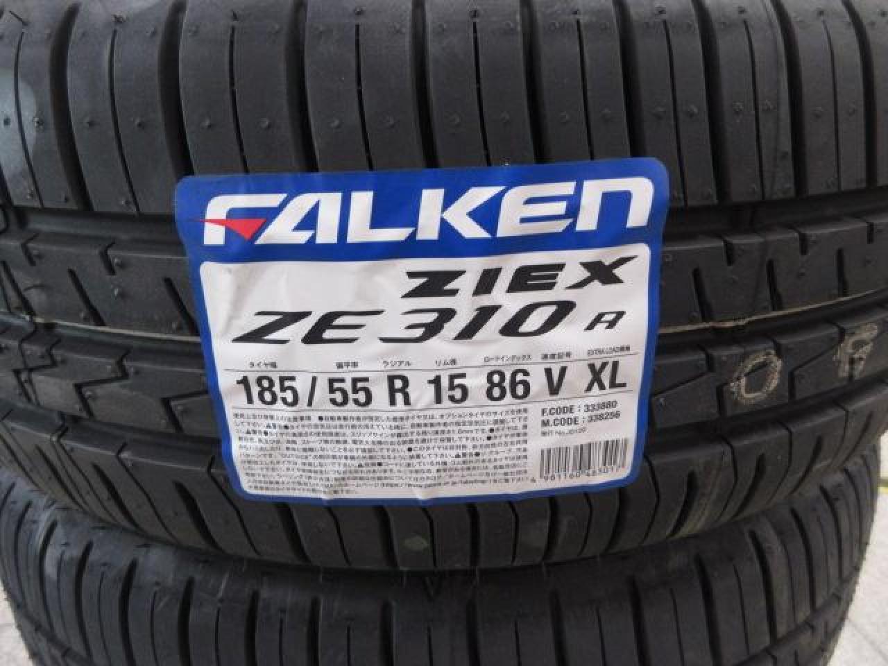 FALKEN ZIEX ZE310R エコラン 185/55R15 | カー用品 タイヤ 15インチタイヤを通販で購入する | 中古カー＆バイク用品の販売ならアップガレージ