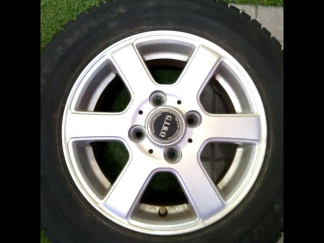 BRIDGESTONE(ブリヂストン) GIRO(ジーロ) YT6 + DUNLOP(ダンロップ) WINTERMAXX WM02 145/ ...