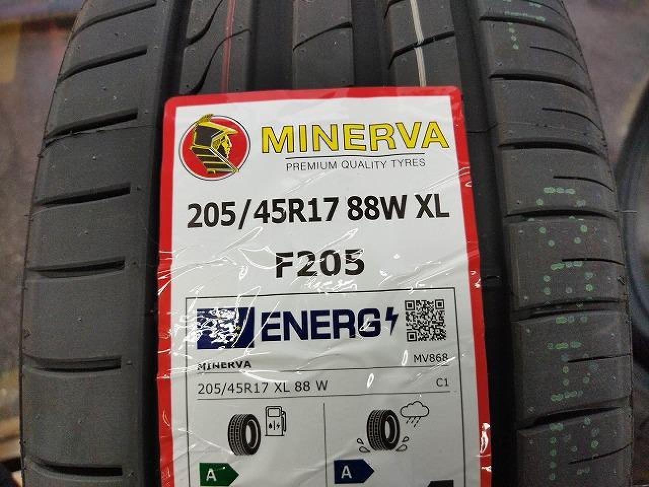 MINERVA F205 205/45R17 2024年モデル | カー用品 タイヤ 17インチタイヤを通販で購入する | 中古カー＆バイク用品の販売ならアップガレージ